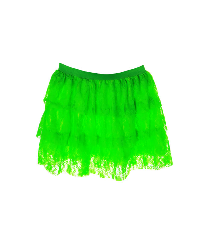 Neon Green Lace Tutu – LookSharpStore