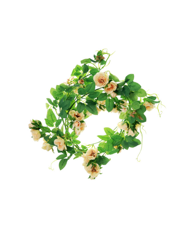 Cream Camelia Garland 132cm – LookSharpStore