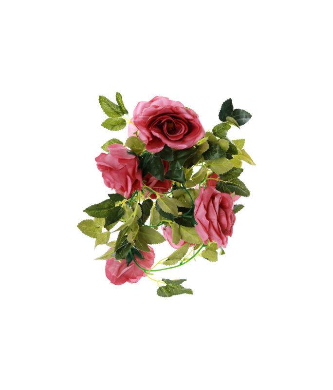 Red Big Rose Garland 210cm – LookSharpStore