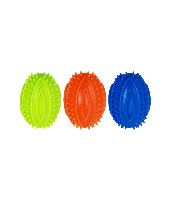 Spikey Ball Squeaky Dog Toy Assorted – LookSharpStore