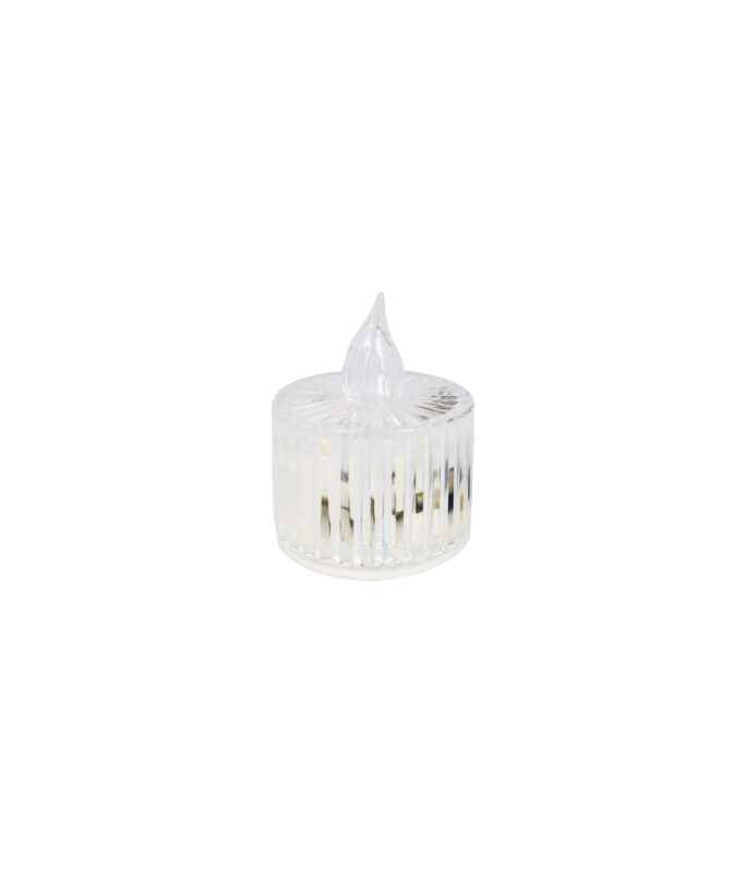 Clear LED Tealight Candle 4pk – LookSharpStore