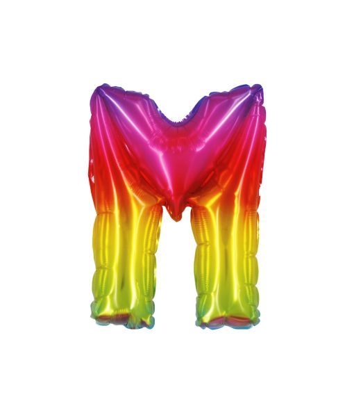 Rainbow Foil Letter Balloon M – LookSharpStore
