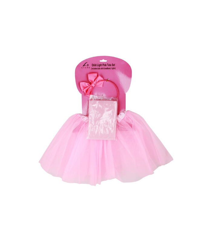 Pink Kids Tutu Set 3pc – LookSharpStore