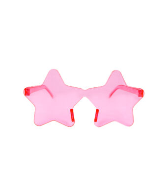 Light Pink Star Shape Glasses – LookSharpStore