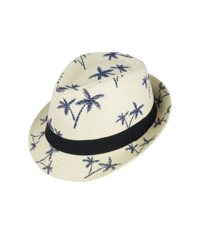 Hawaiian Tree Fedora Hat – LookSharpStore