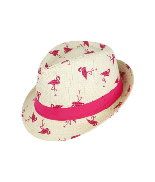 Hawaiian Flamingo Fedora Hat – LookSharpStore