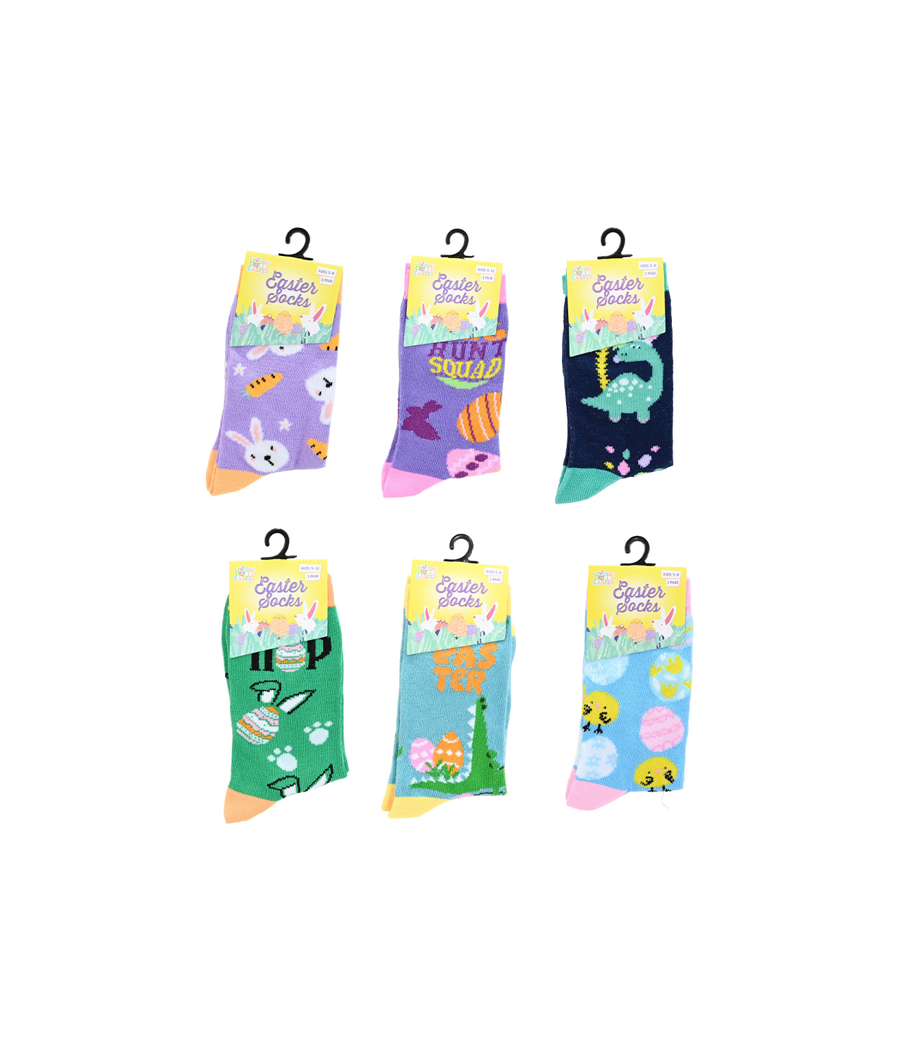 Easter Kids Socks Assorted – LookSharpStore