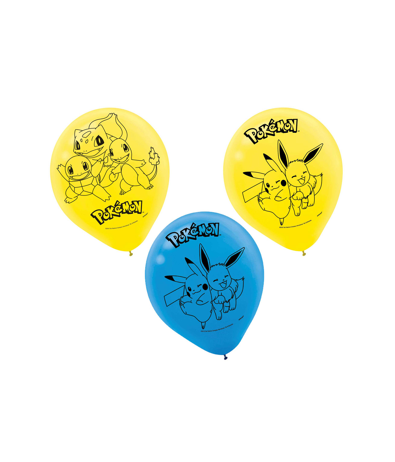 Pokemon Classic Latex Balloons 6pk – LookSharpStore