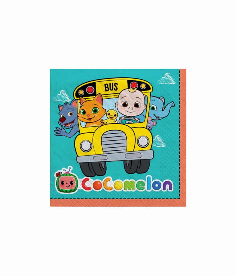Cocomelon Lunch Napkins 16pk – LookSharpStore