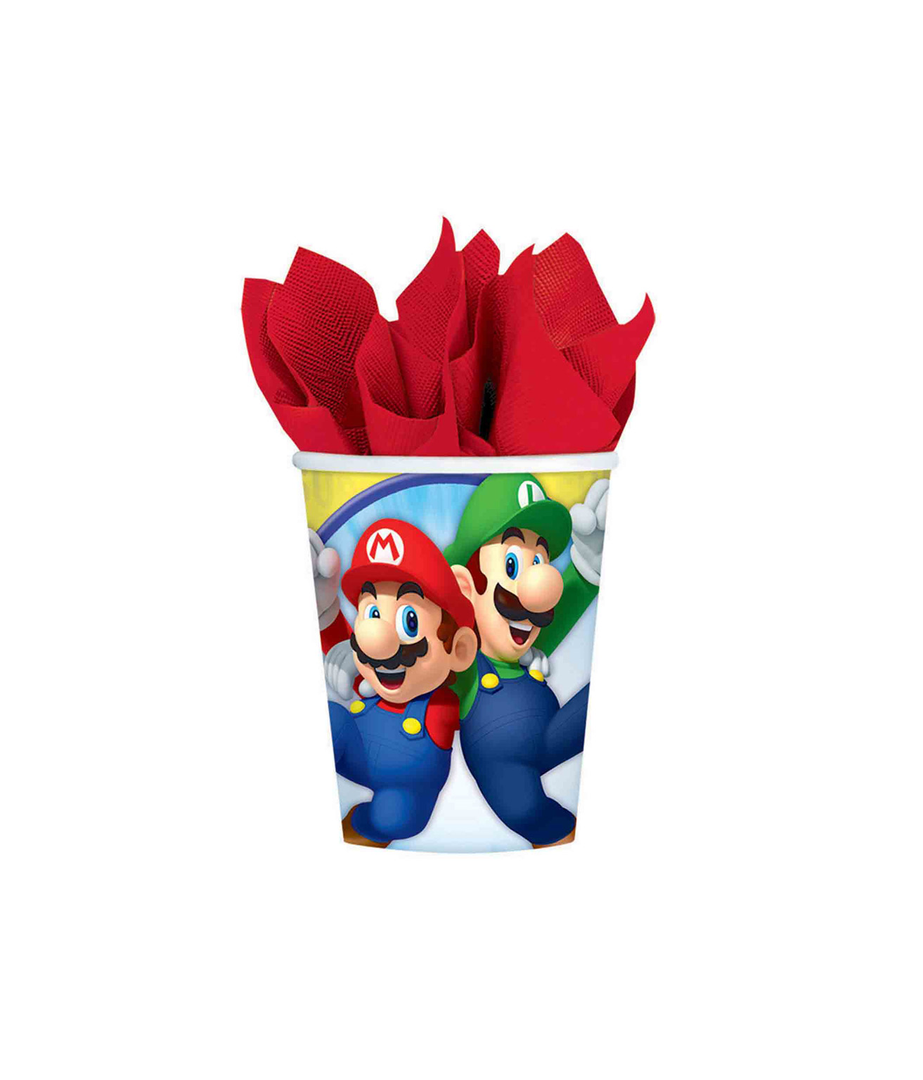 Super Mario Bros Paper Cups 8pk – LookSharpStore