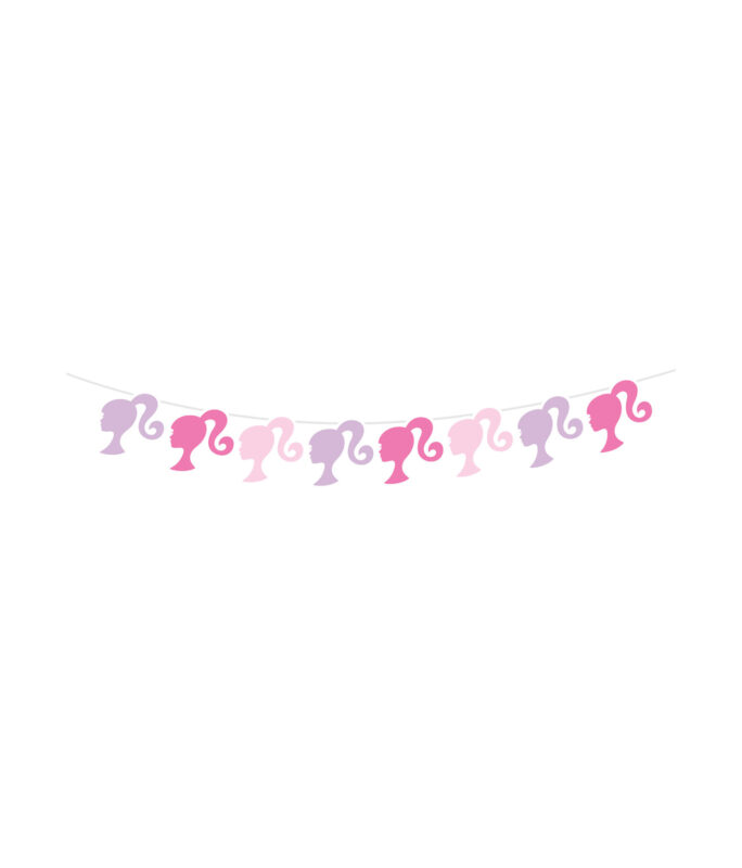 Barbie Paper Character Garland 1.8m | LookSharpStore