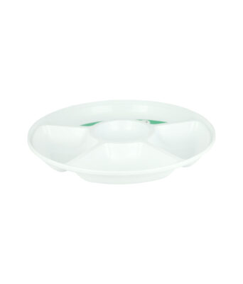 White Separated Plastic Serving Tray – LookSharpStore