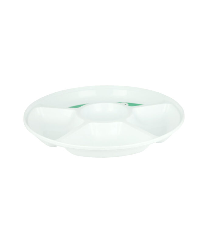 White Separated Plastic Serving Tray – LookSharpStore