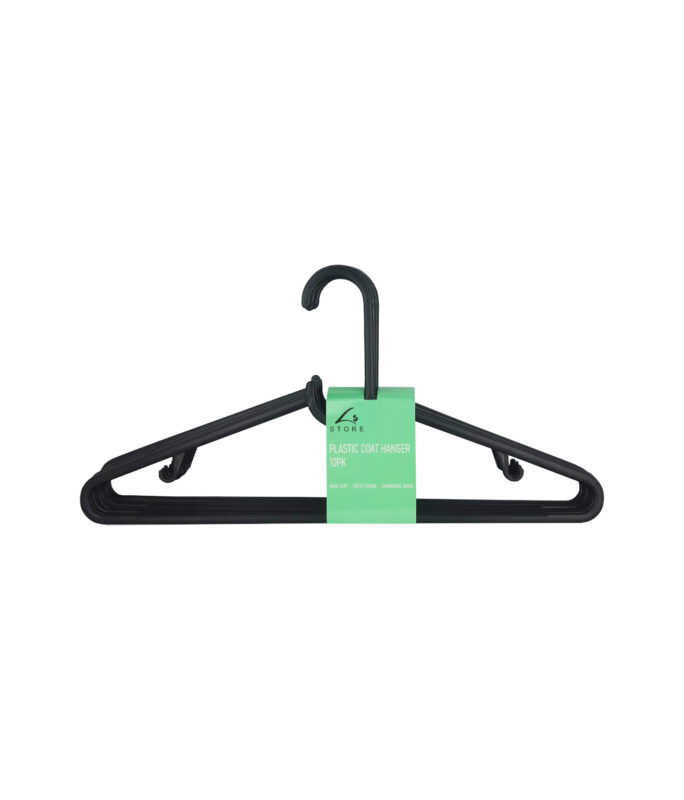 Plastic Coat Hanger 10pk – LookSharpStore