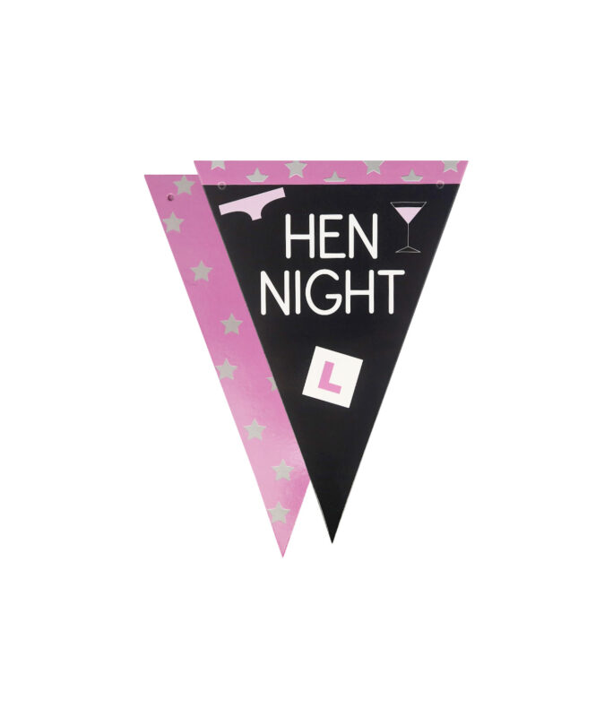 Hen’s Night Party Bunting 6pk – LookSharpStore
