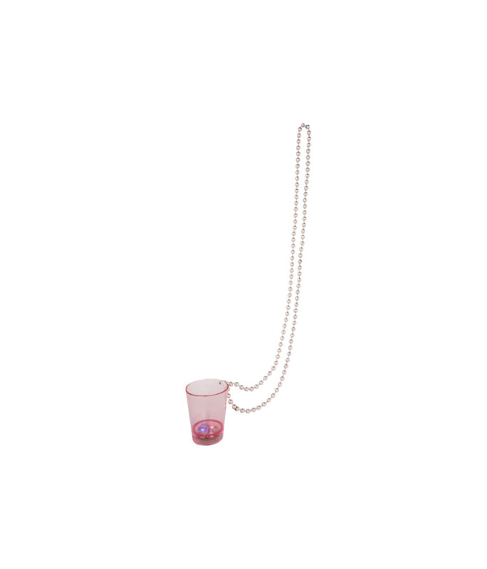 Pink Light Up Cup Necklace 80cm – LookSharpStore