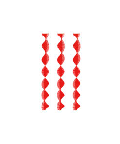 Crepe Paper Streamers Red 10pk – LookSharpStore