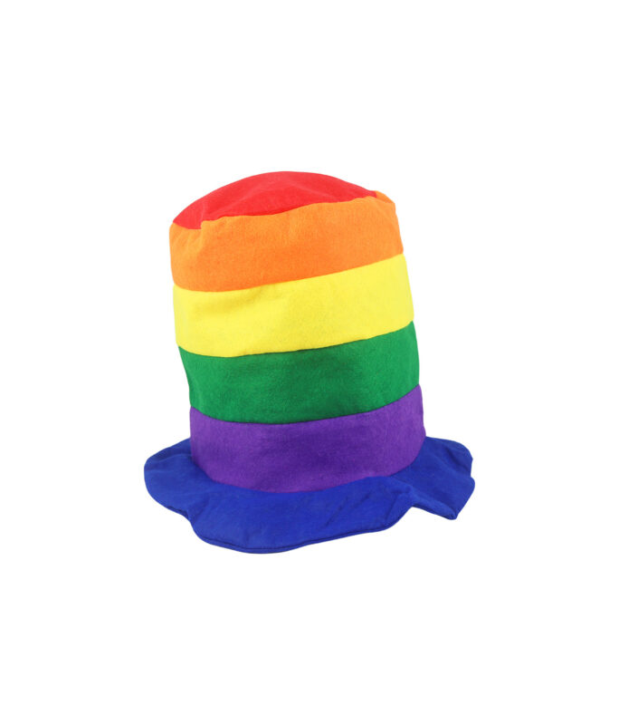 Rainbow Top Hat Striped – LookSharpStore