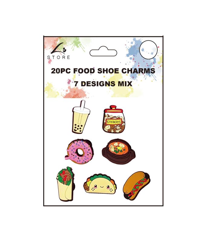 Food Shoe Charms 20pc – LookSharpStore