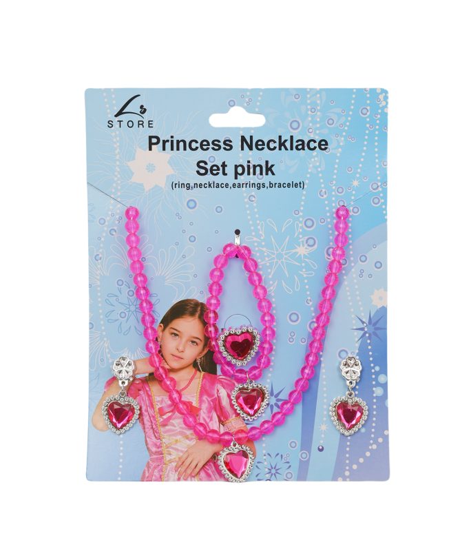 Pink Princess Necklace Set – LookSharpStore