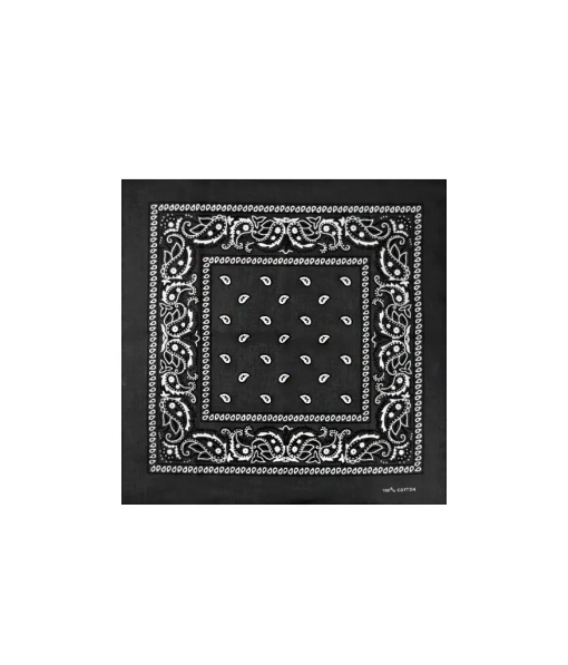 Black Bandanas 54x54cm 3pc – LookSharpStore