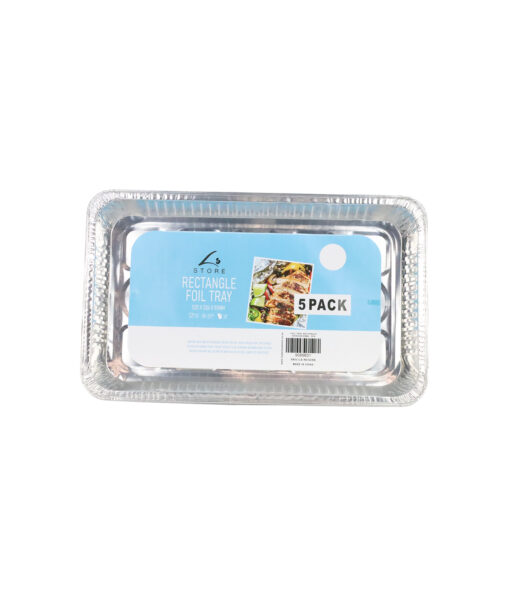Rectangle Foil Tray 525 x 326 x 55mm 5 pk – LookSharpStore