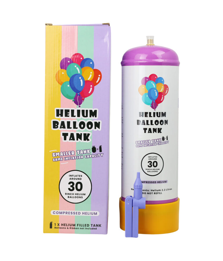 Helium Balloon Tank 2.2 Litres (Only for Latex Balloons) – LookSharpStore