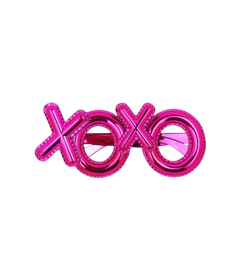 Pink XOXO Party Glasses – LookSharpStore