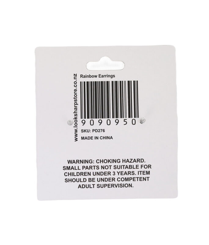 Rainbow earrings – LookSharpStore