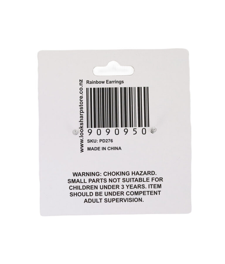 Rainbow earrings – LookSharpStore