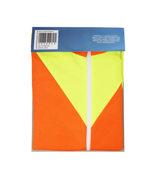 Neon Orange Tracksuit Costume – LookSharpStore