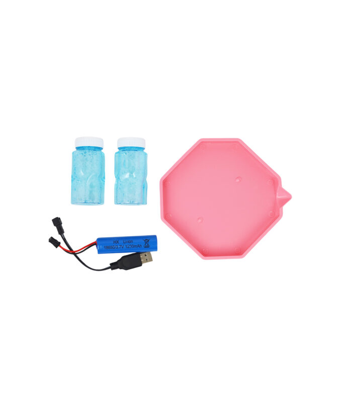Pink Rocket Launcher Bubble Gun – LookSharpStore