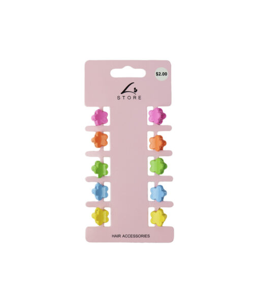 Flower Mini Claw Clip Set 10pk – LookSharpStore