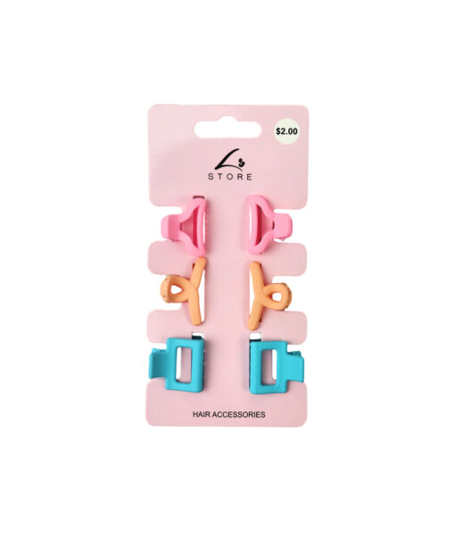 Mixed Design Claw Clip Set 6pk – LookSharpStore