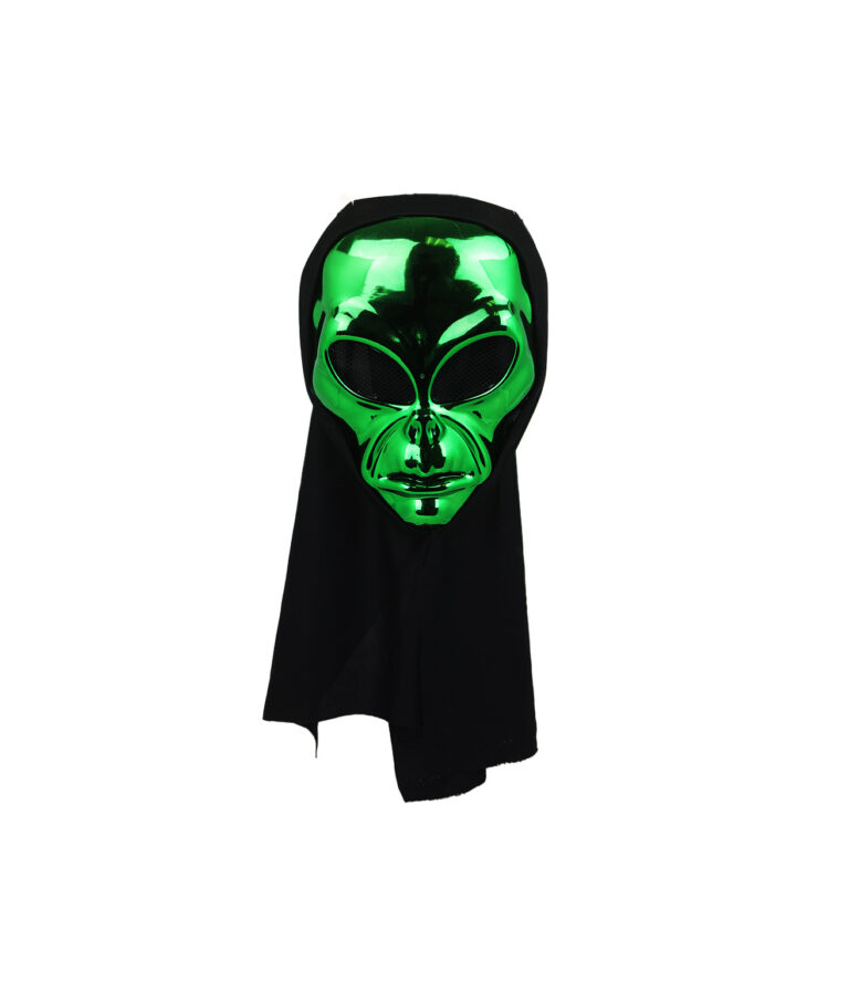 Green Alien Mask 25x17cm – LookSharpStore