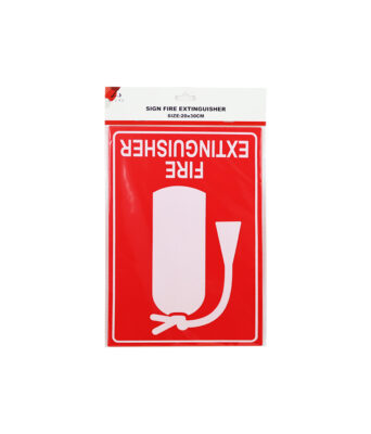 Fire Extinguisher Sign 20x30cm – LookSharpStore