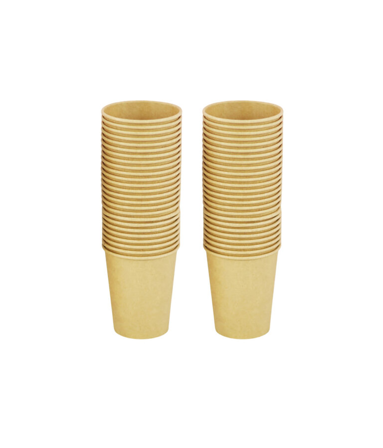 Kraft Coffee Paper Cups 50x8oz – LookSharpStore