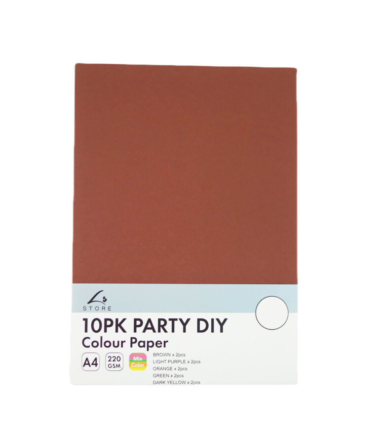 Color Paper 220gsm MIX A4 10pk – LookSharpStore