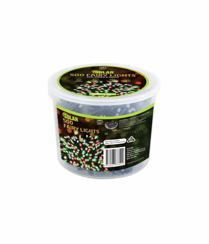 Christmas Colour 500 Solar LED Fairy Lights – LookSharpStore