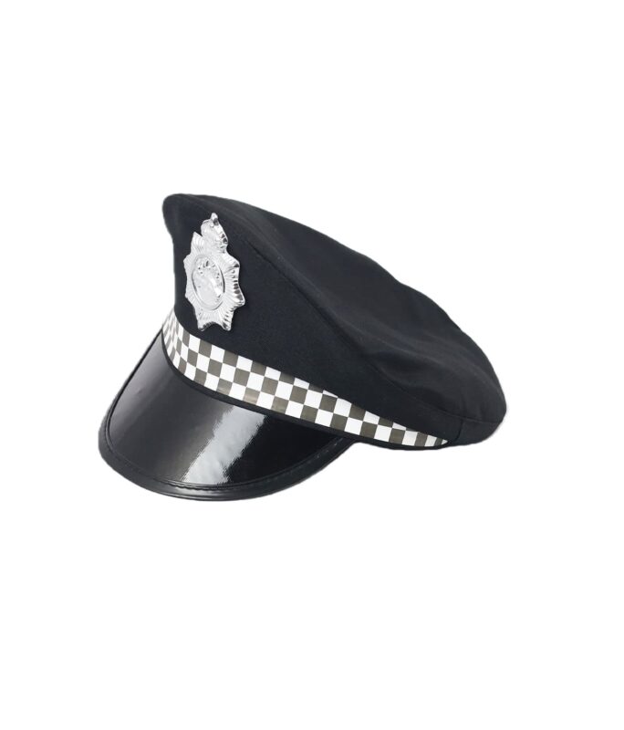 Black English Police Hat – LookSharpStore