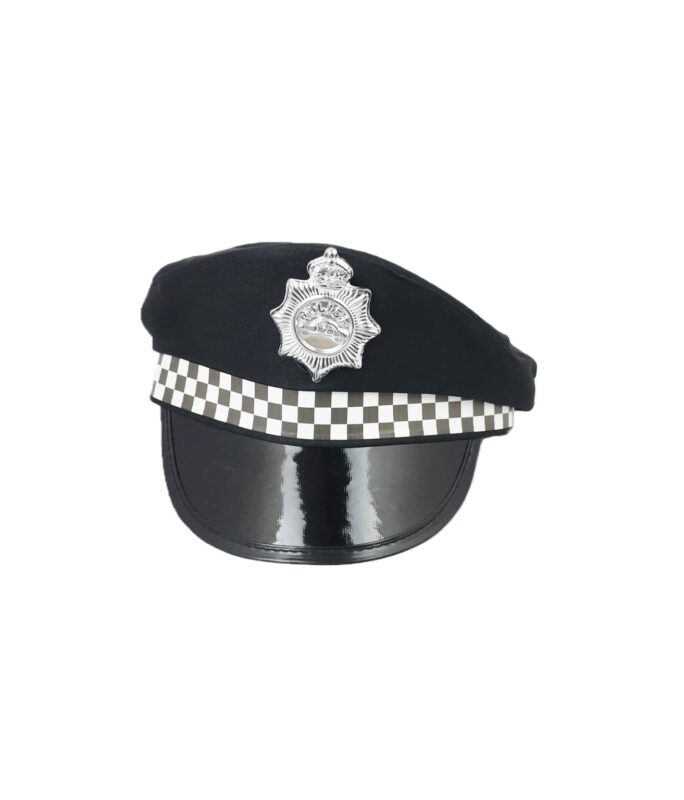 Black English Police Hat – LookSharpStore