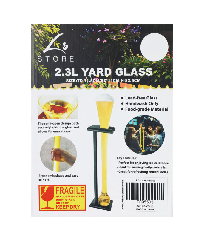 Yard Glass 2.3L 82.5cm – LookSharpStore