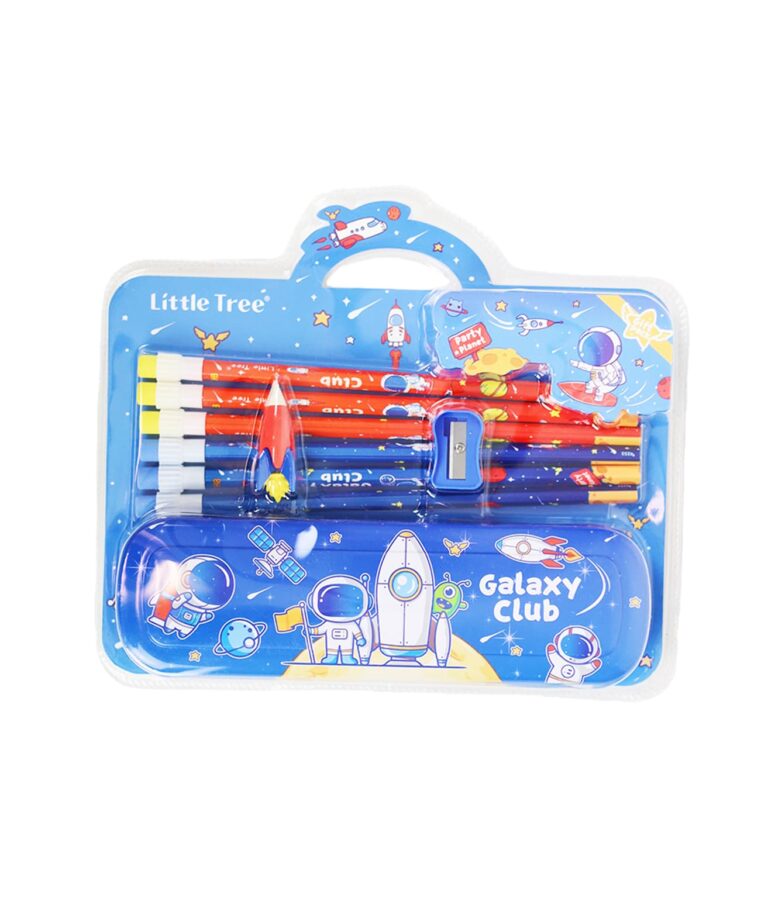 Pencil And Eraser Set with Pencil Case – LookSharpStore