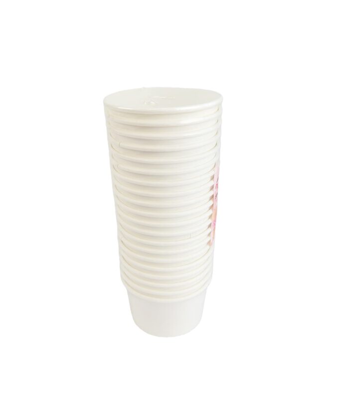 White Ice Cream Cup 3oz 20pc – LookSharpStore