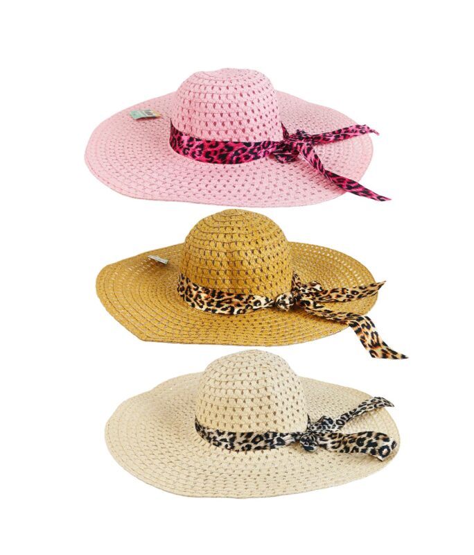 Bowknot Adult Women’s Summer Hat Assorted 46cm – LookSharpStore