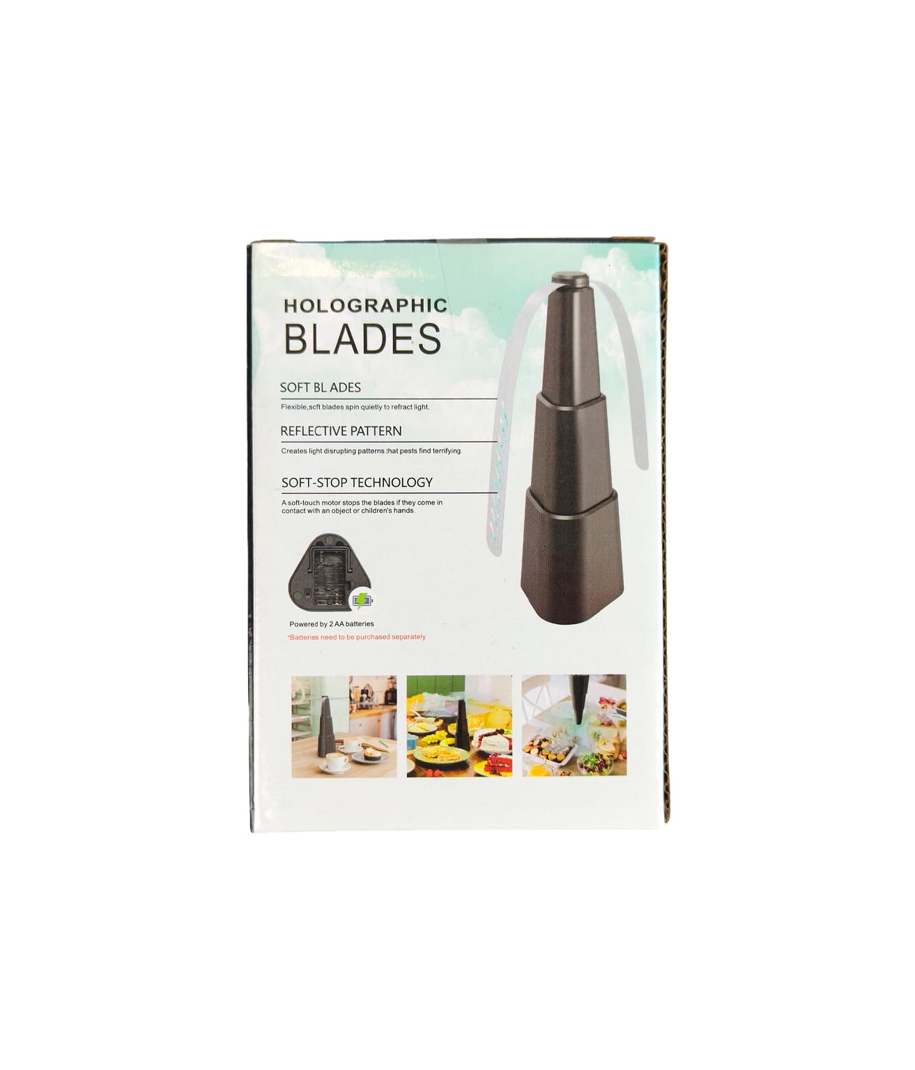 Fly Fans for Tables 8.2×8.2x23cm – LookSharpStore