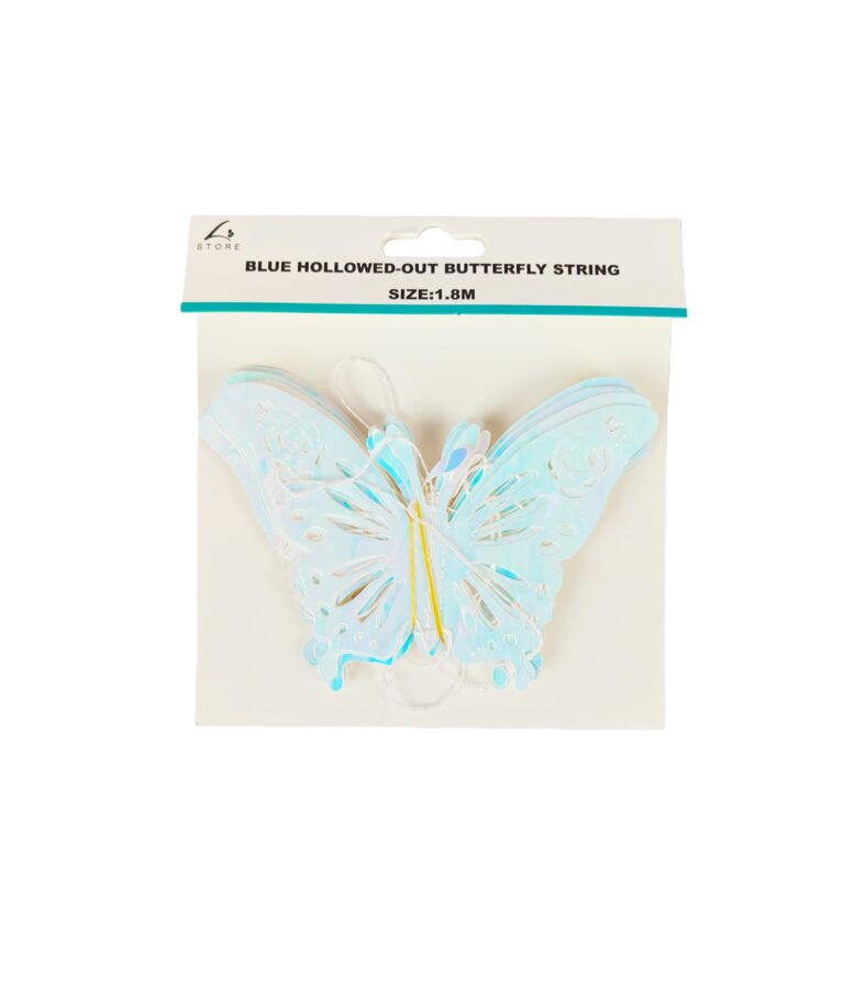Blue Hollowed-out Butterfly String 1.8m – LookSharpStore
