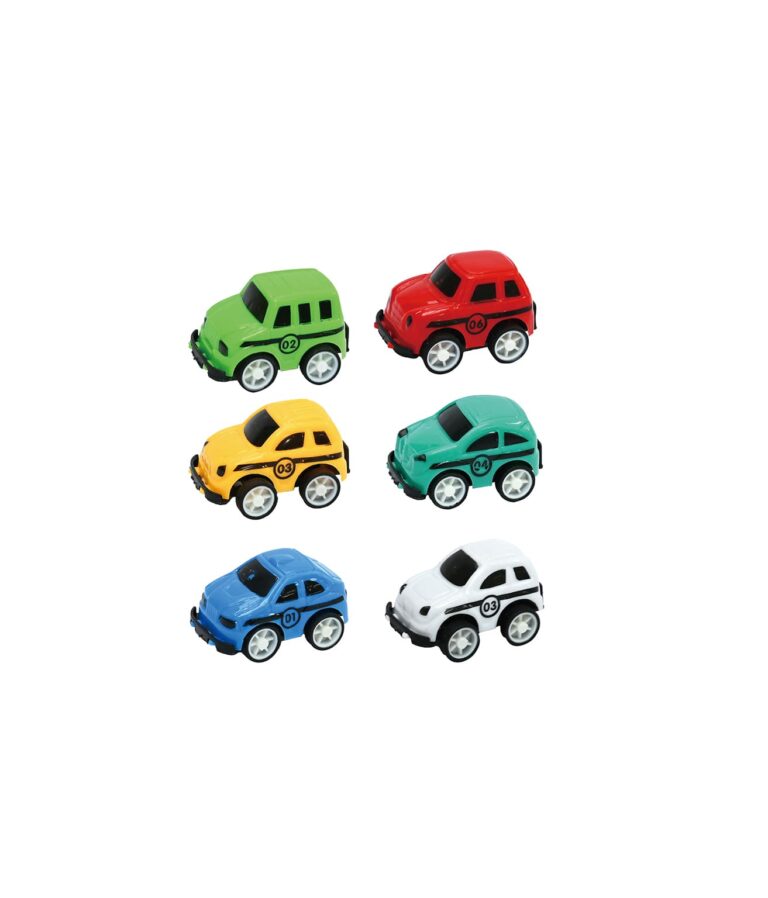 Mini Pull Back Car Toy 6pk – LookSharpStore