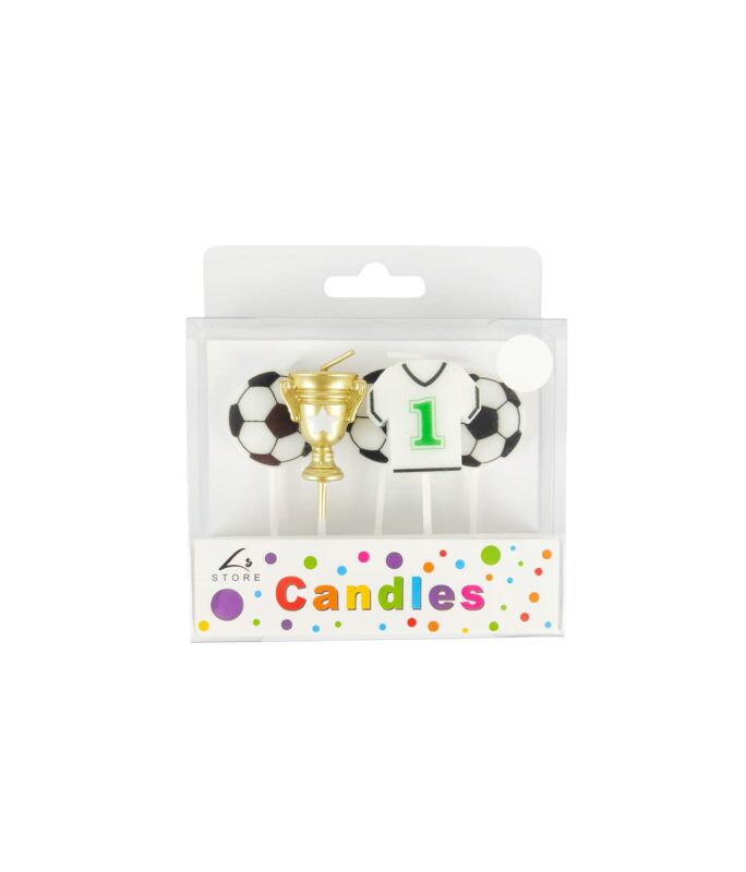 Soccer Pick Candles 5pc – LookSharpStore