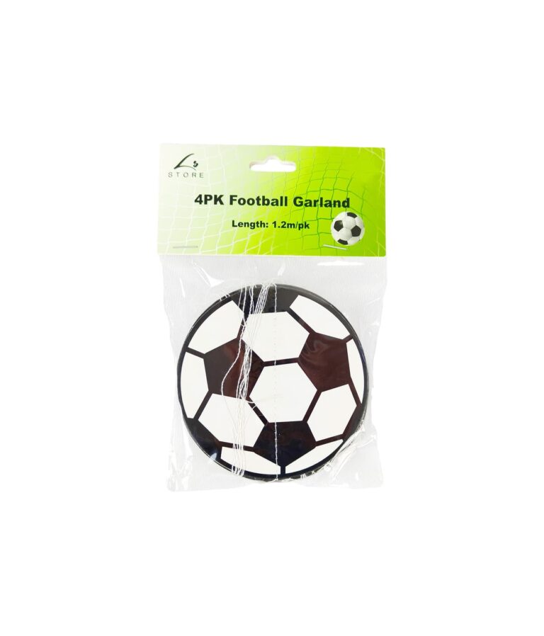 Football Garland 10cm x 1.2m 4pc – LookSharpStore